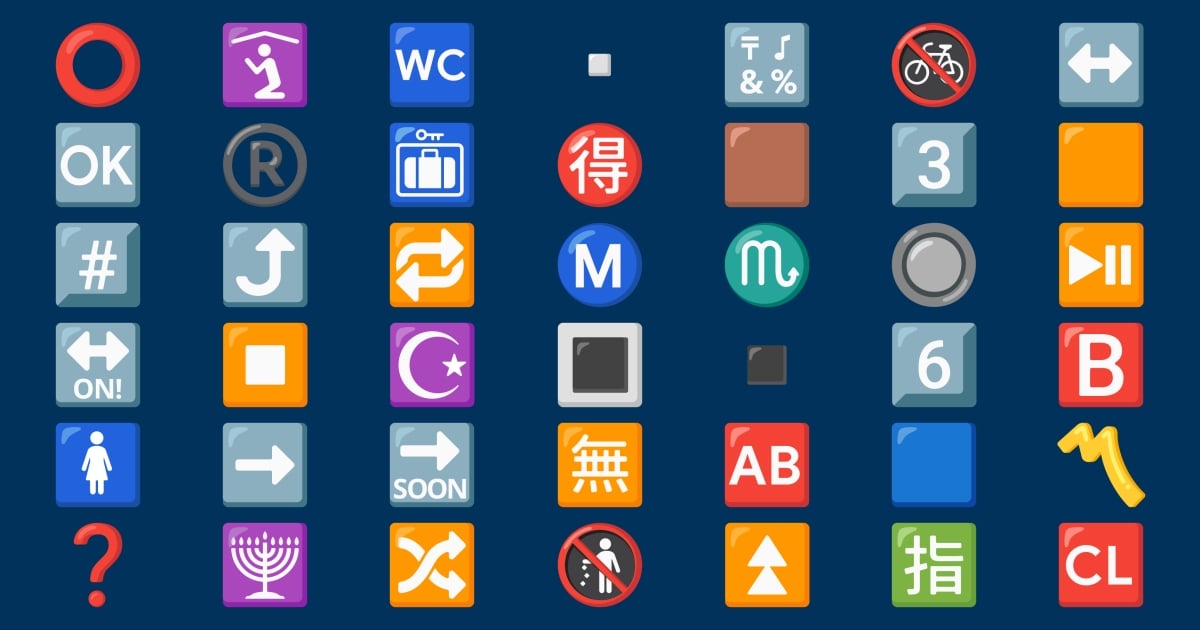 ⁉️ Simboli & Segni Emoji 🔆 ♋ ♈ ️ ⏯️ 🕉️ 🈸