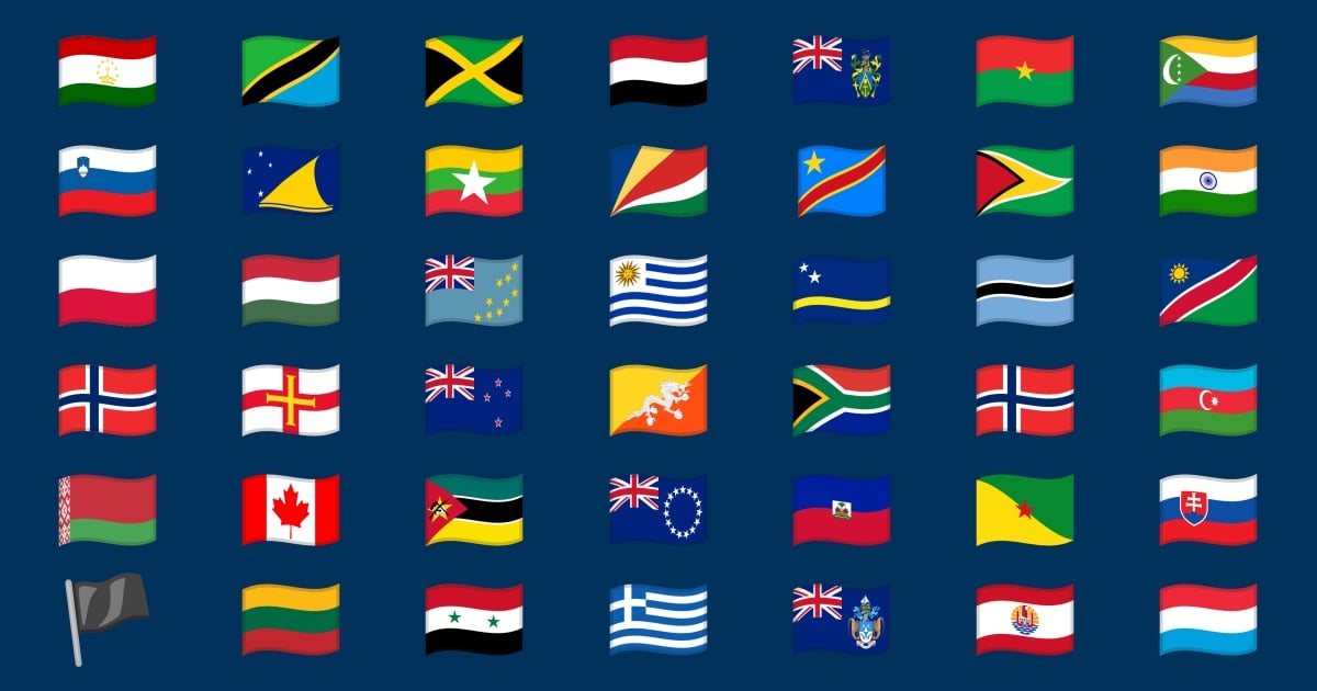 Iconos De Banderas Del Mundo Paquetes De Iconos, Logos, Símbolos De