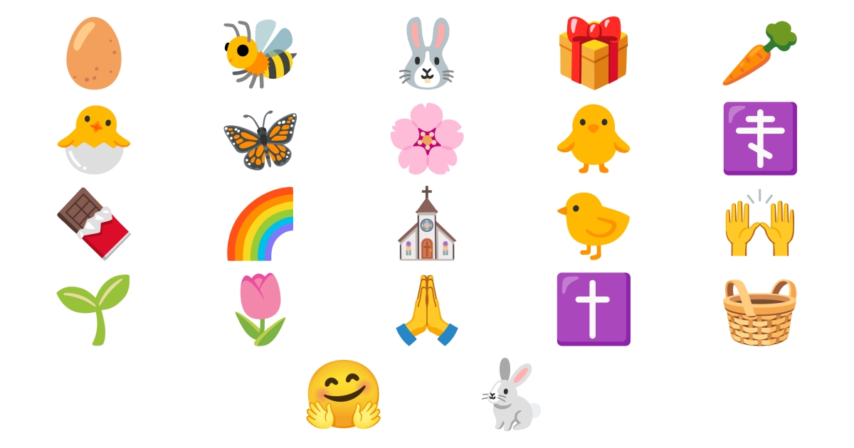 🐇 Pasqua Emoji ️ 🐥 🙏 🍫 🎁 🙌 🥕