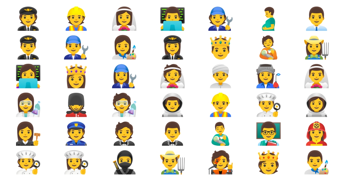 👨‍⚕️ Professions et Rôles Emojis 👸 👷‍♀️ 🫅 👩‍⚖️ 🧑‍🎨 🧑‍⚕️ 🧑‍ ️
