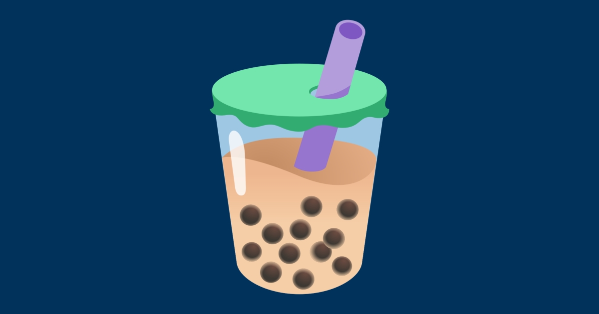 🧋 Boba Emojis