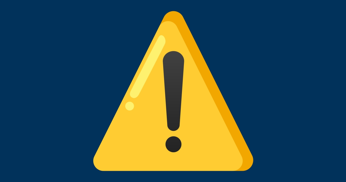 ⚠️ Caution Emojis