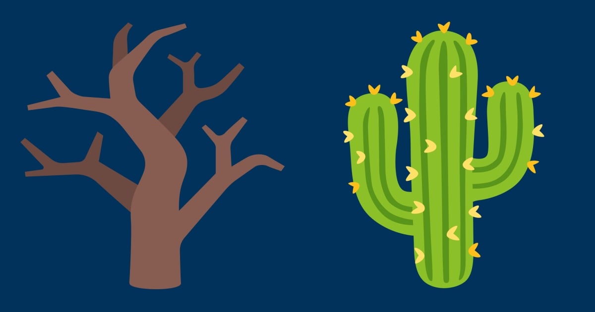 🌵 Drought Emojis