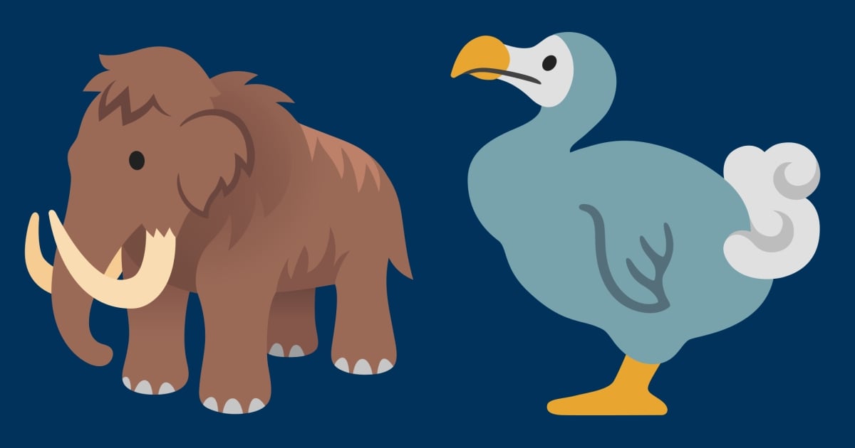 🦣 Extinction Emojis 🦤