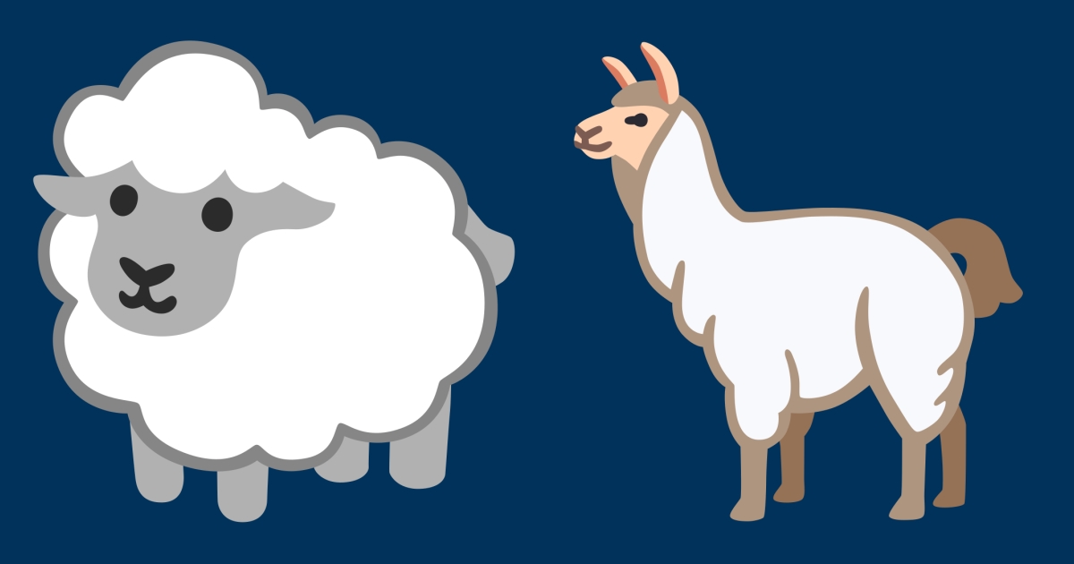 🐑 Wool Emojis 🦙