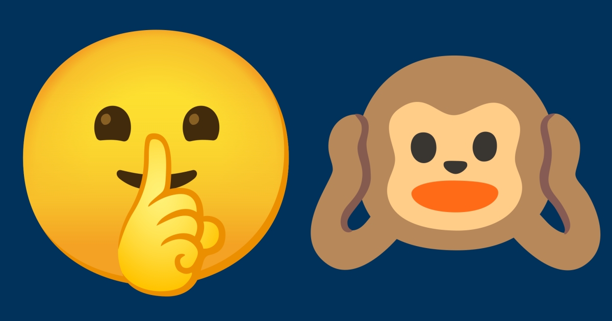 🤫 Shh Emojis 🙉