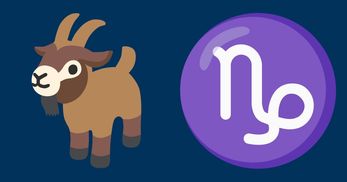 🐐 Goat Emojis ♑