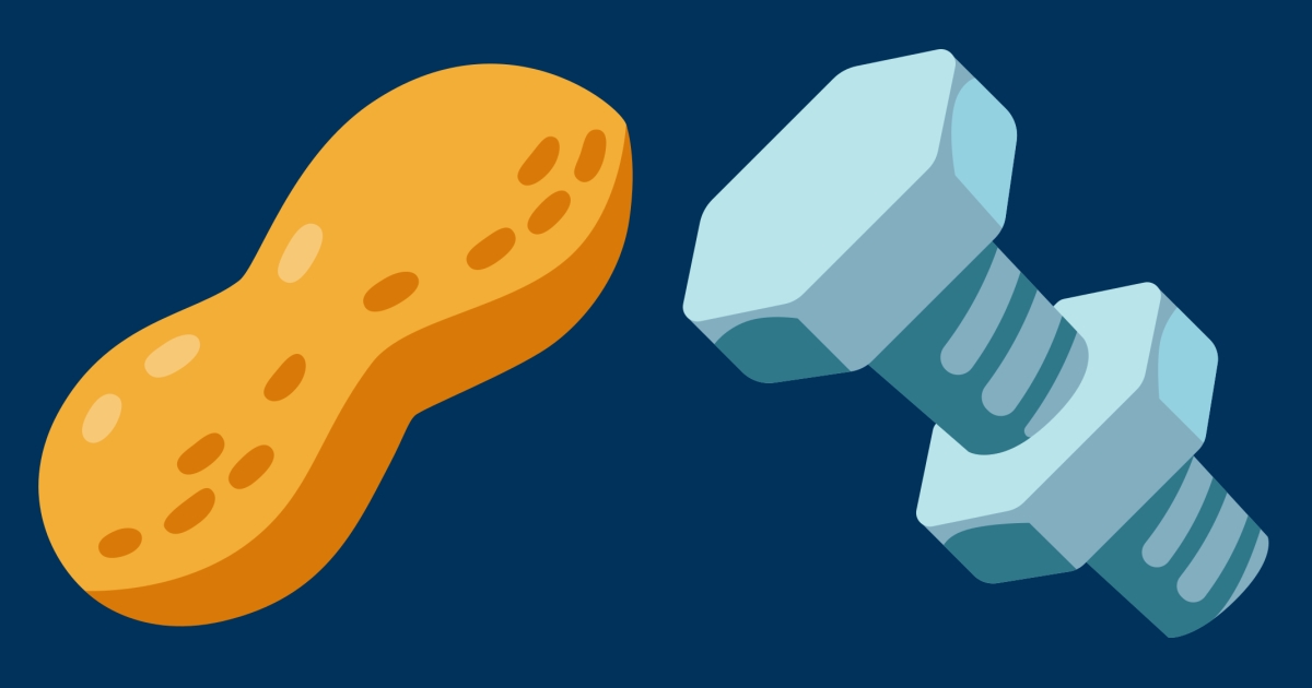 🥜 Nut Emojis 🔩