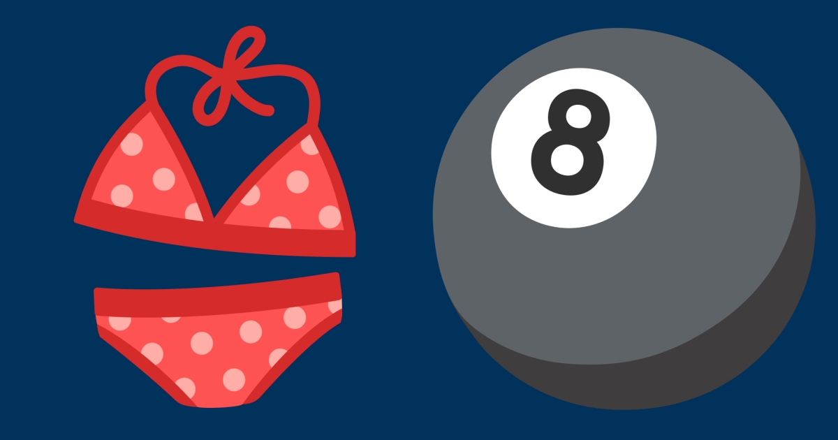 🎱 Pool Emojis 👙