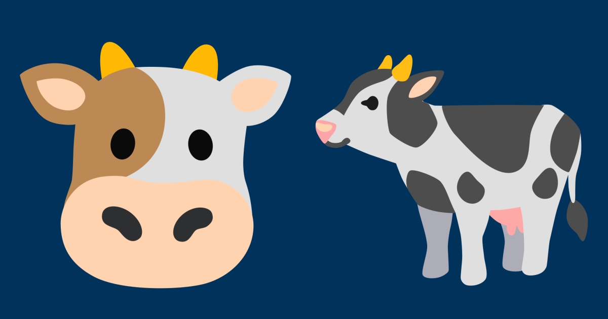 🐮 Moo Emojis 🐄