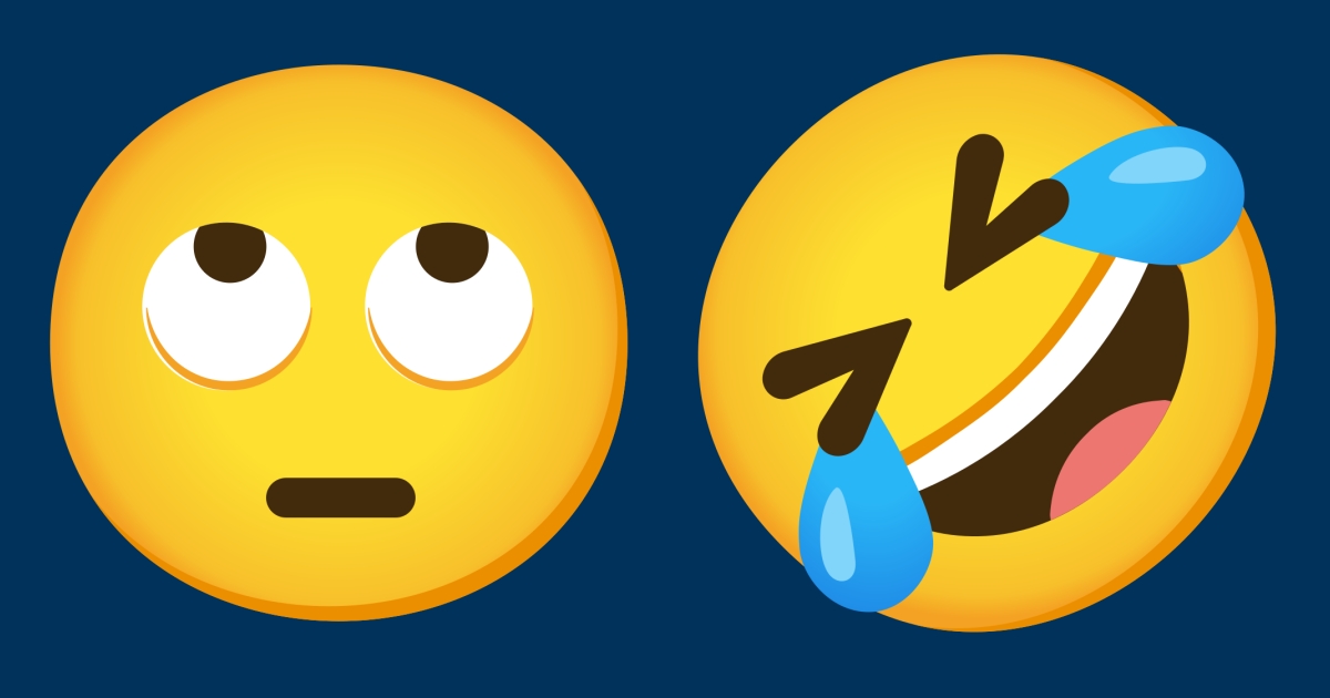 🤣 Rolling Emojis 🙄