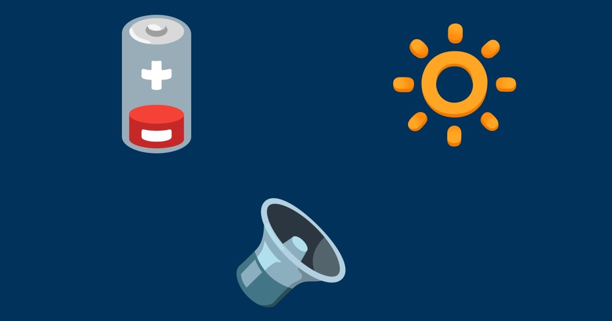 🔈 Low Emojis 🪫 🔅