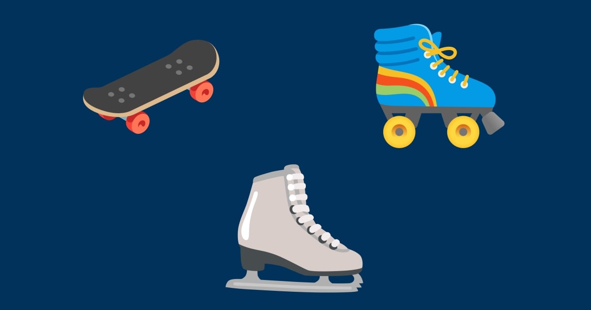 🛹 Skate Emojis 🛼 ⛸️