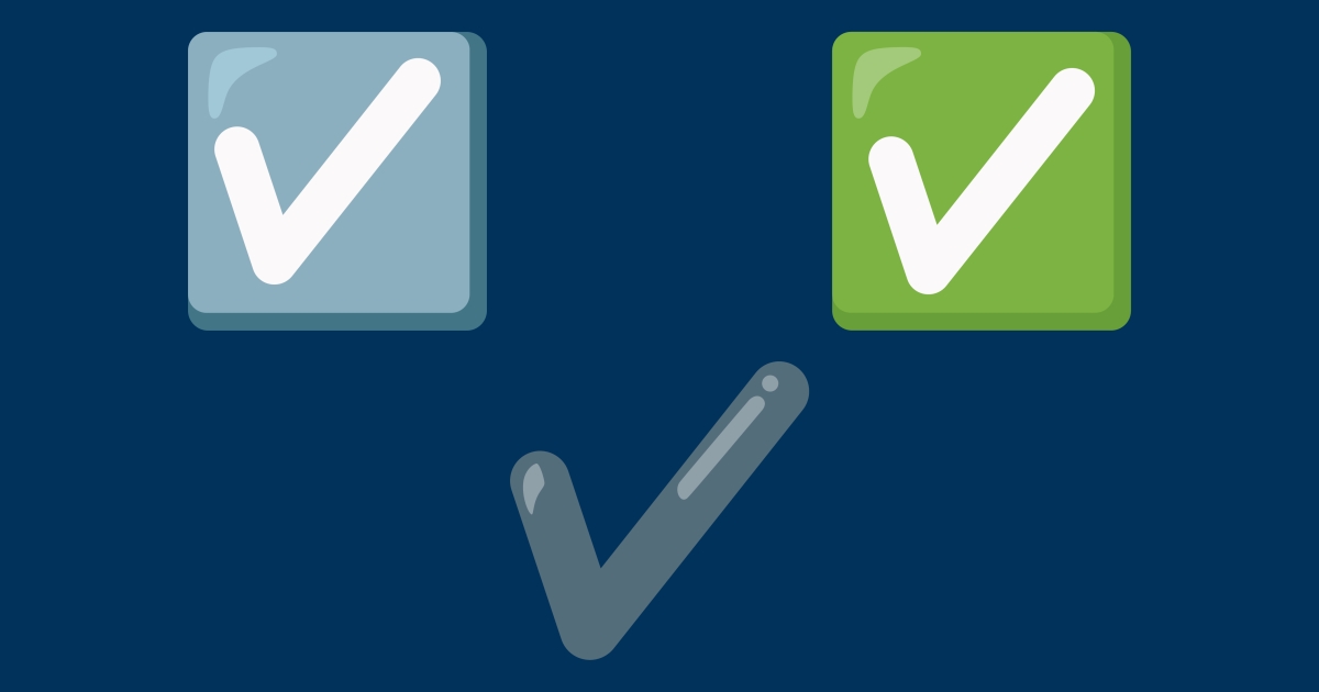 Check Emojis ☑️ ️