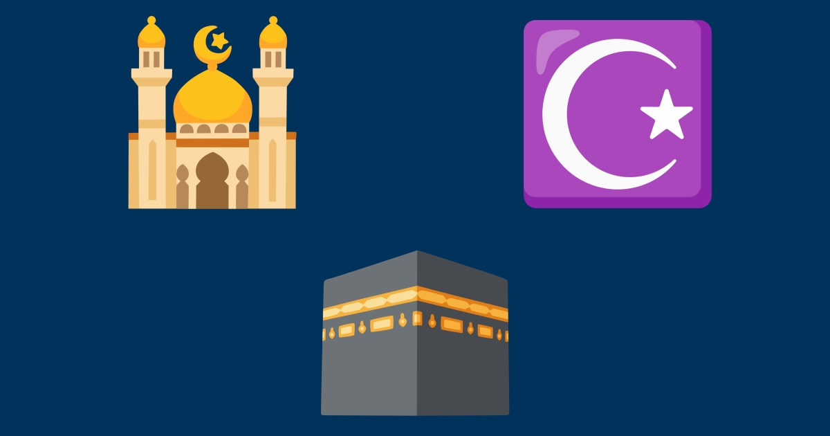 🕌 Islam Emojis 🕋 ☪️