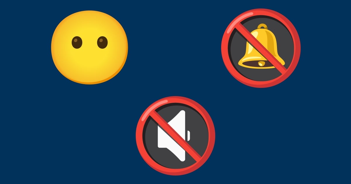 😶 Mute Emojis 🔇 🔕