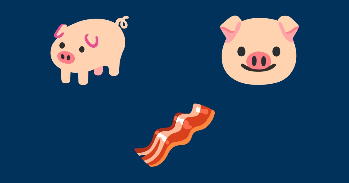🐷 Bacon Emojis 🐖 🥓