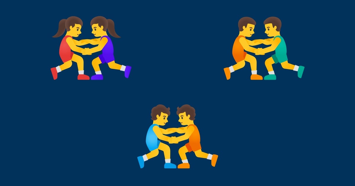 🤼 Tournament Emojis 🤼‍♂️ 🤼‍♀️