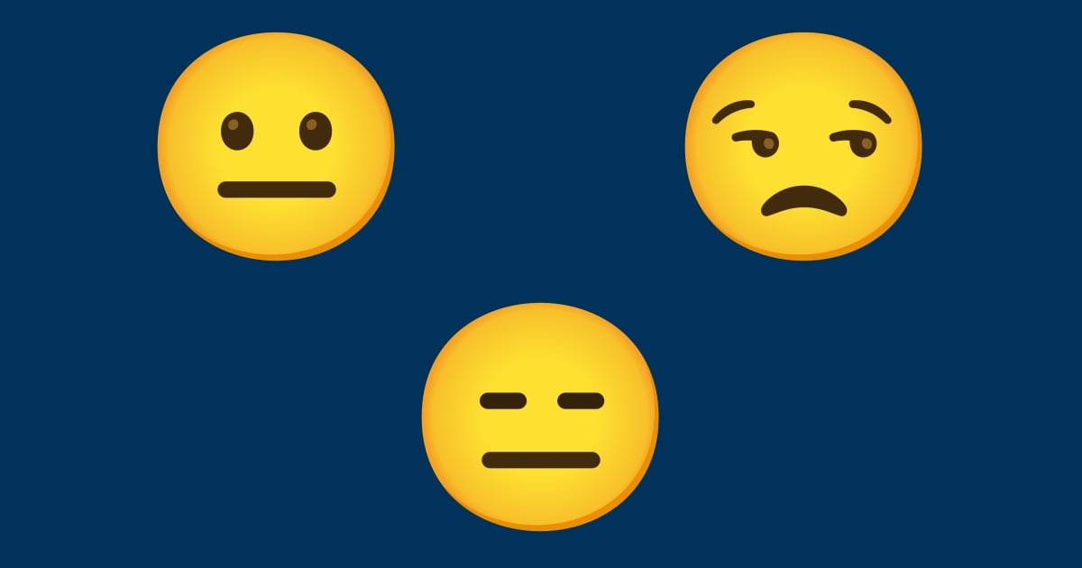 😐 Jealous Emojis 😑 😒
