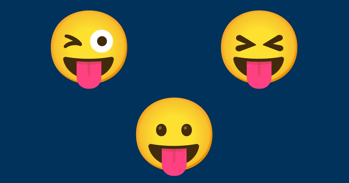 😛 Stuck-out Emojis 😜 😝