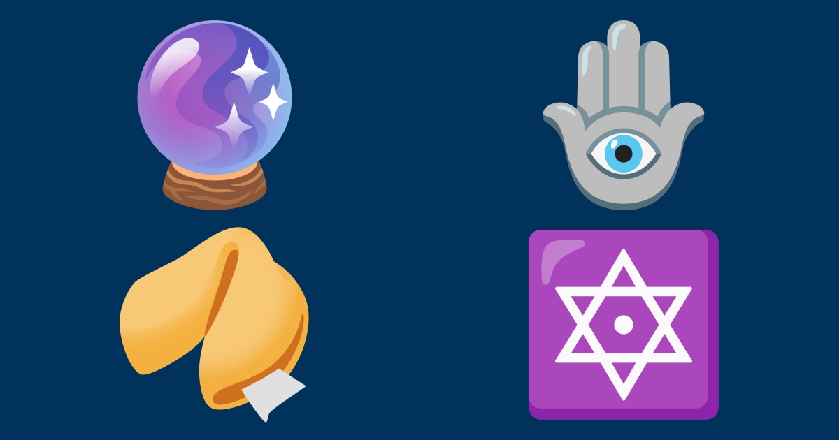🥠 Fortune Emojis 🔮 🪬 🔯