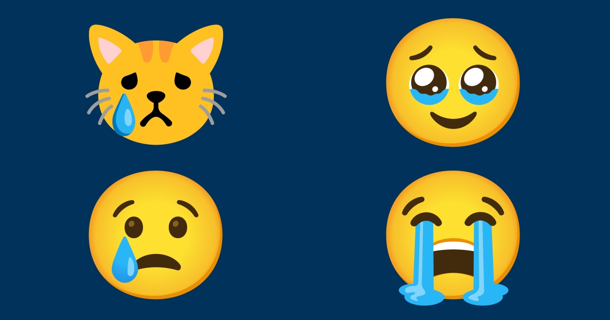 🥹 Cry Emojis 😢 😭 😿