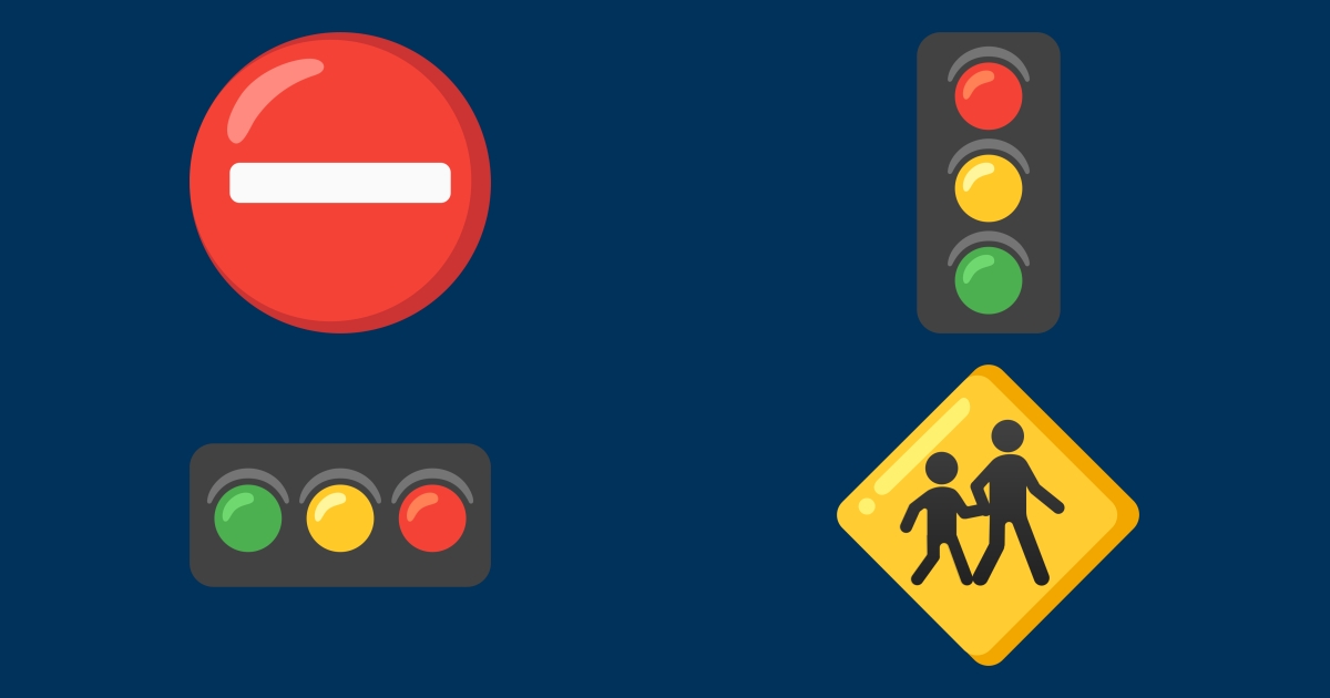 🚥 Traffic Emojis 🚦 🚸 ⛔