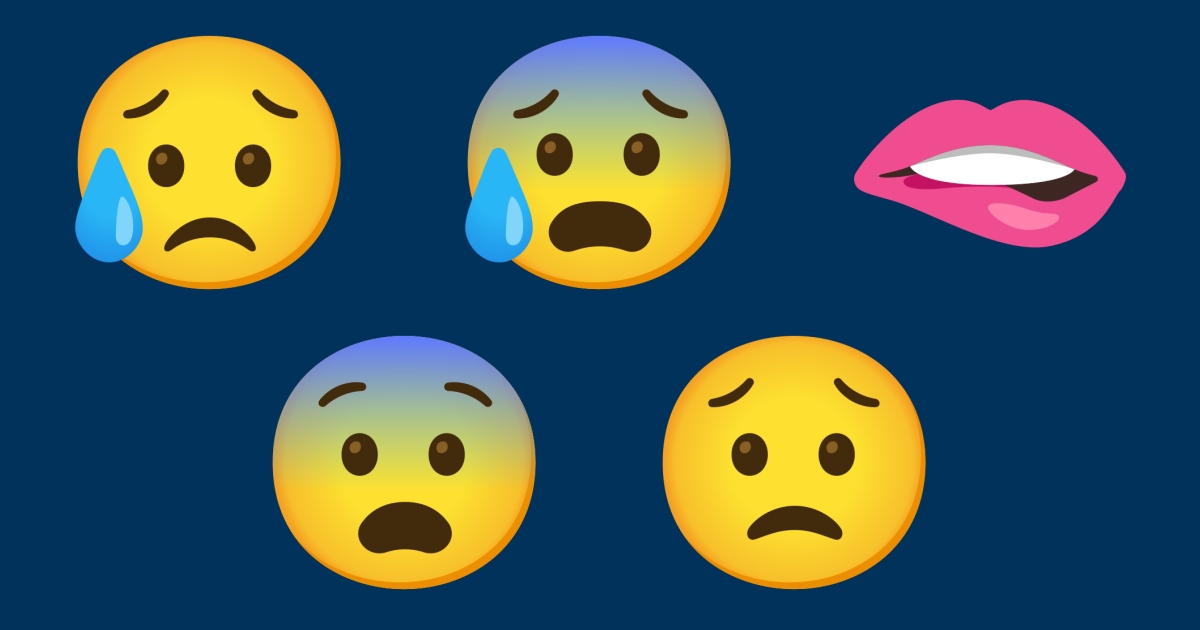 😟 Anxious Emojis 😨 😰 😥 🫦