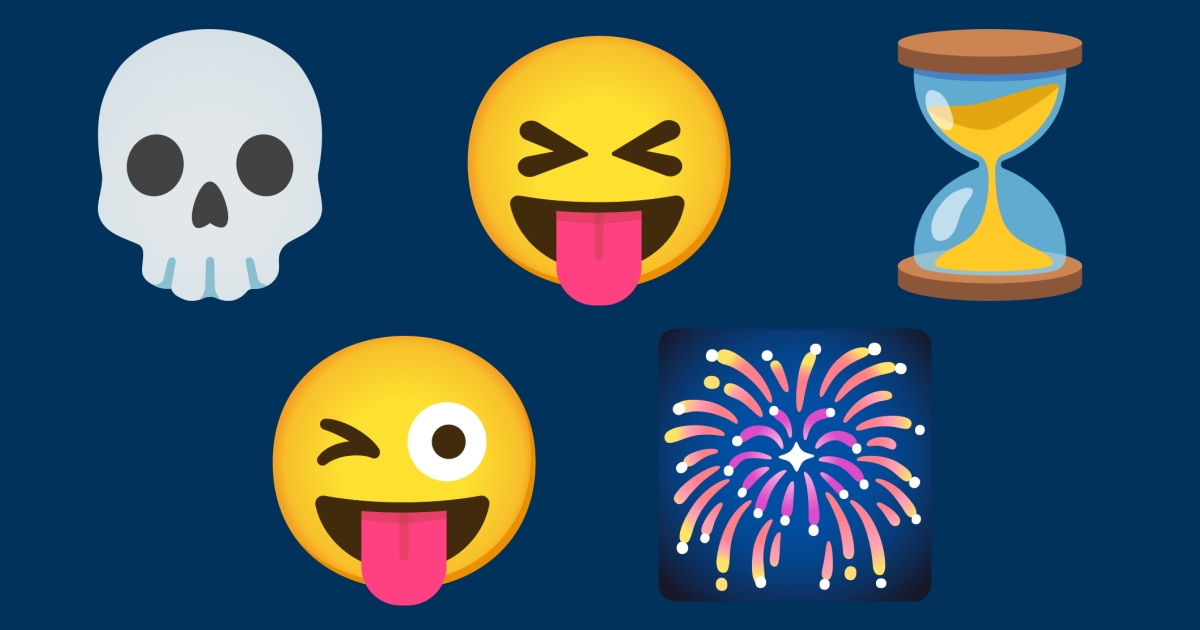 😜 Yolo Emojis 😝 💀 ⏳ 🎆