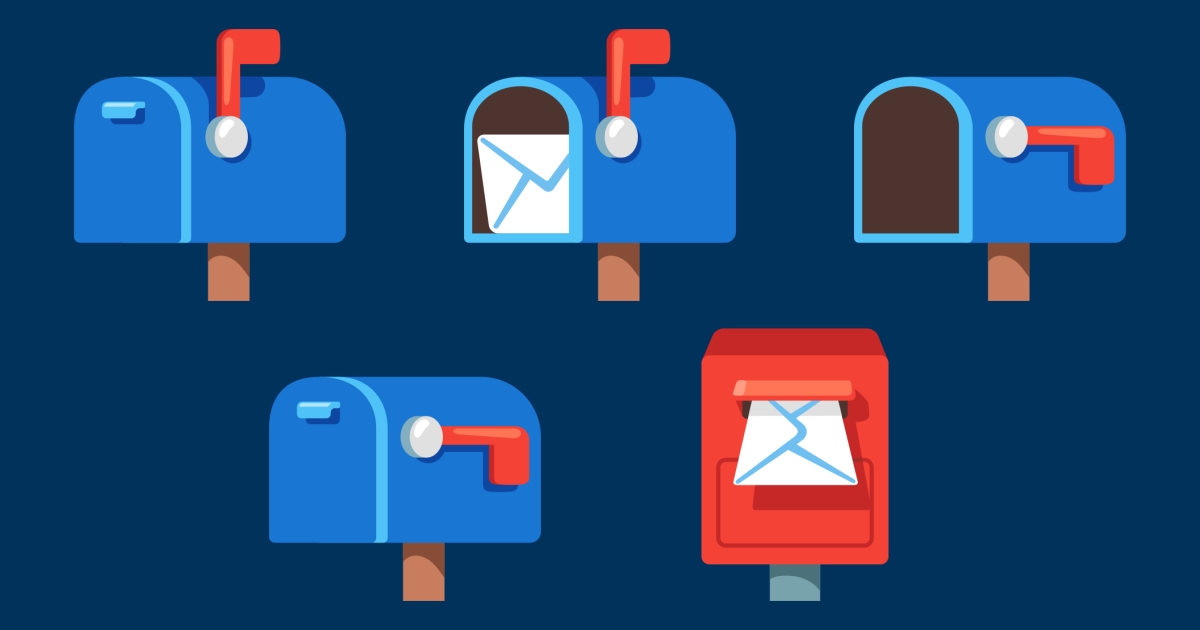 📫 Mailbox Emojis 📪 📬 📭 📮