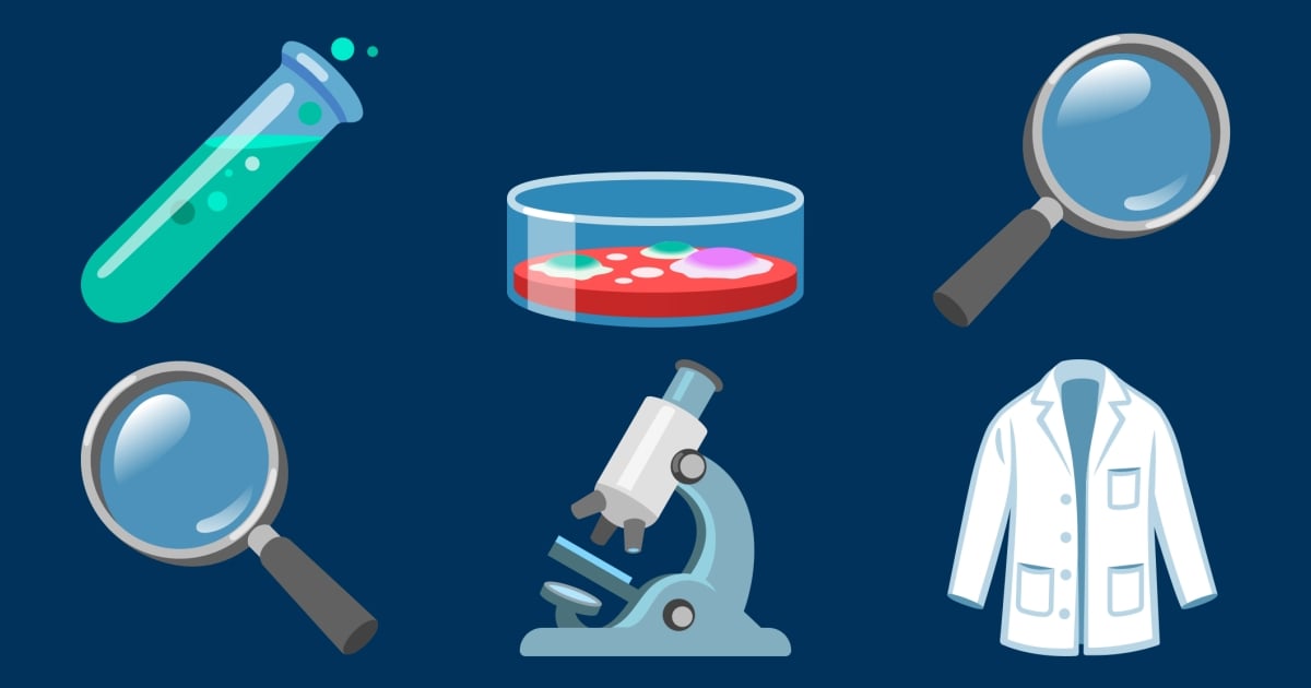 🥼 Lab Emojis 🔍 🔎 🧪 🧫 🔬