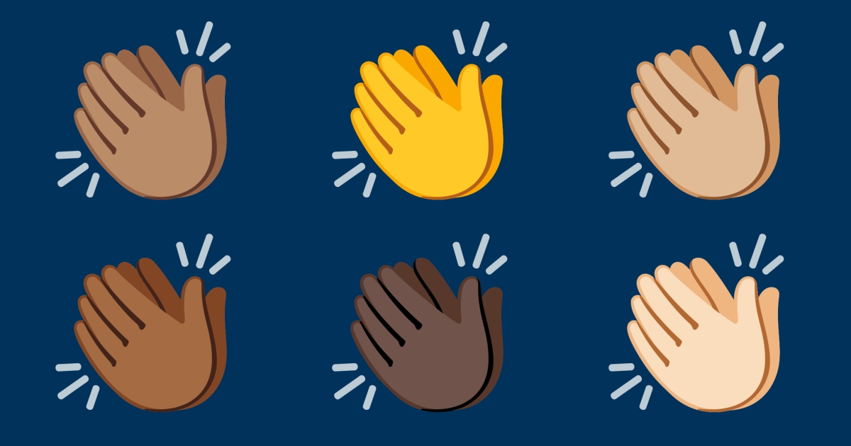 👏 Approval Emojis 👏🏻 👏🏼 👏🏽 👏🏾 👏🏿