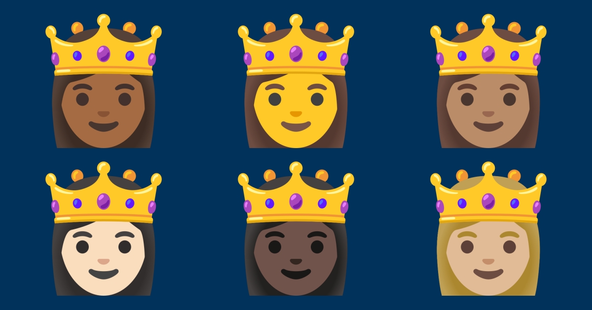 👸 Princess Emojis 👸🏻 👸🏼 👸🏽 👸🏾 👸🏿