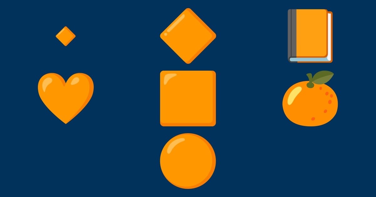 🧡 Orange Emojis 🍊 📙 🟠 🟧 🔶 🔸
