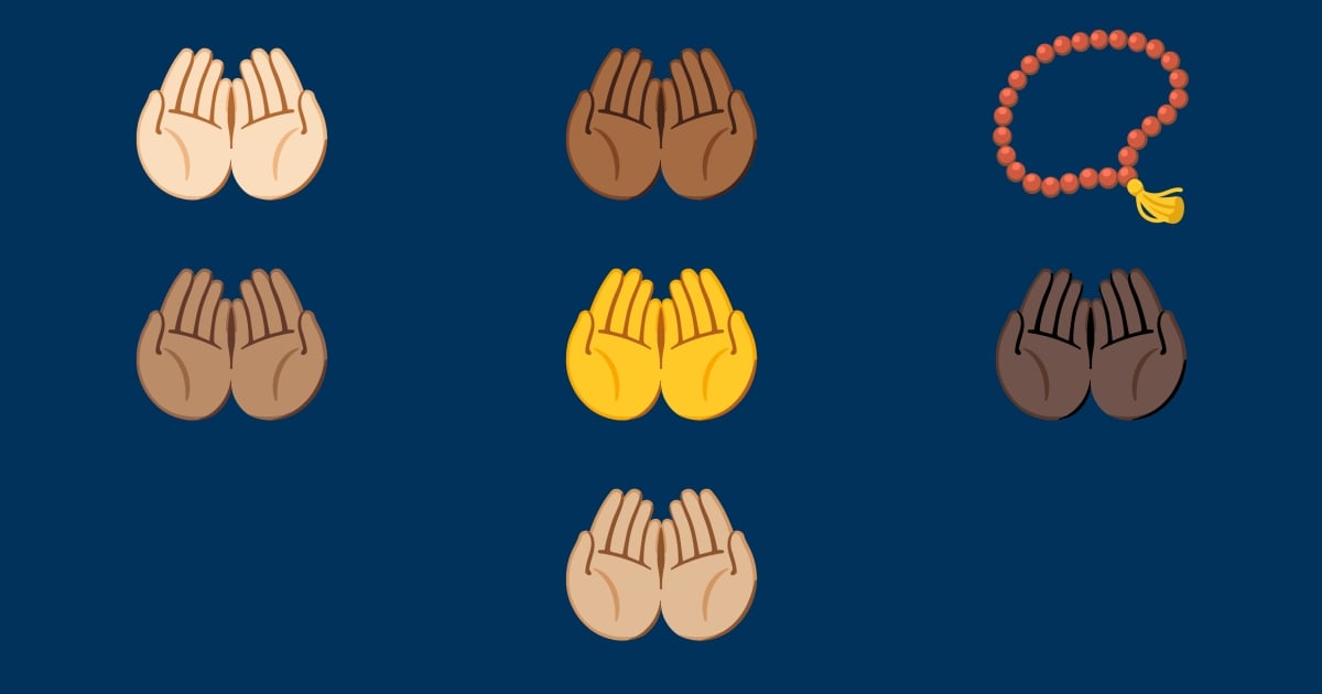 🤲 Prayer Emojis 📿 🤲🏻 🤲🏼 🤲🏽 🤲🏾 🤲🏿