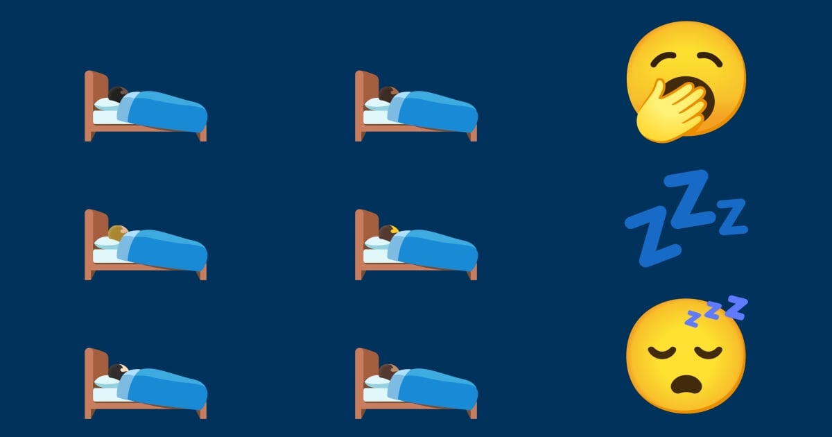 😴 Zzz Emojis 🥱 💤 🛌 🛌🏻 🛌🏼 🛌🏽