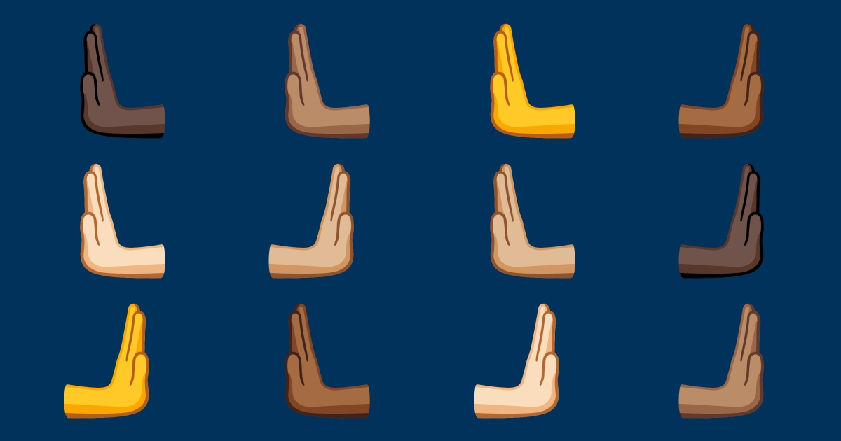 Refuse Emojis 🫸 🫷🏻 🫷🏼 🫷🏽 🫷🏾 🫷🏿
