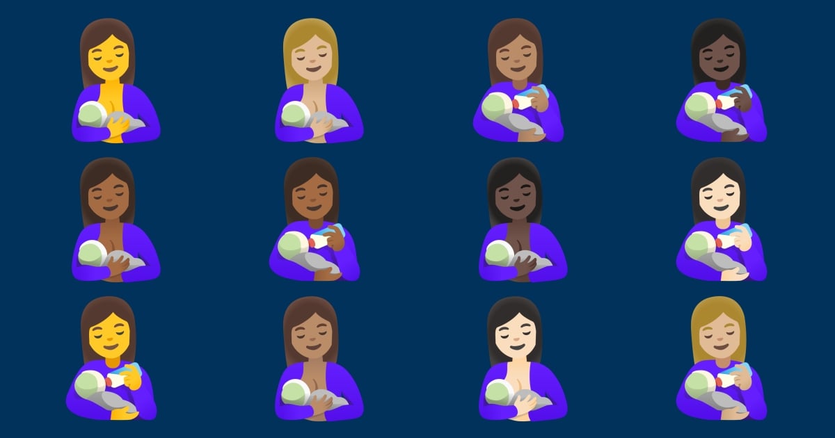 🤱 Mom Emojis 👩‍🍼 🤱🏻 🤱🏼 🤱🏽 🤱🏾 🤱🏿