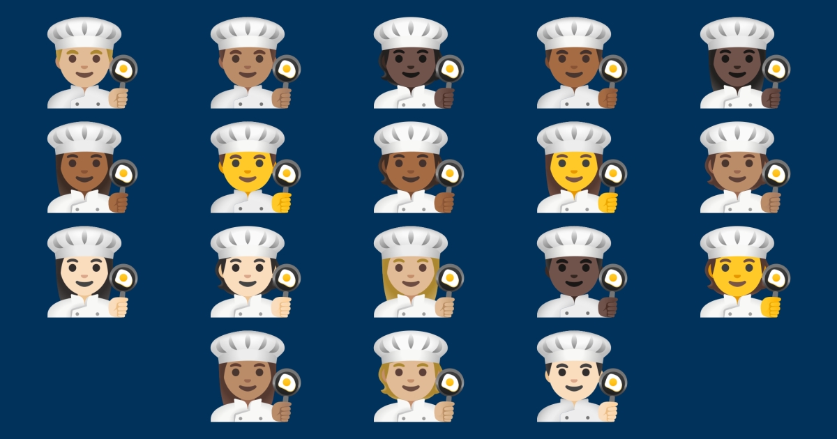 🧑‍🍳 Cook Emojis 👨‍🍳 👩‍🍳 🧑🏻‍🍳 🧑🏼‍🍳 🧑🏽‍🍳 🧑🏾‍🍳