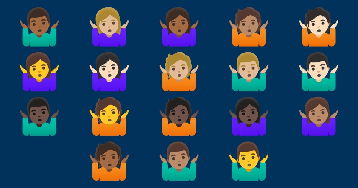 🤷 Maybe Emojis 🤷‍♂️ 🤷‍♀️ 🤷🏻 🤷🏼 🤷🏽 🤷🏾