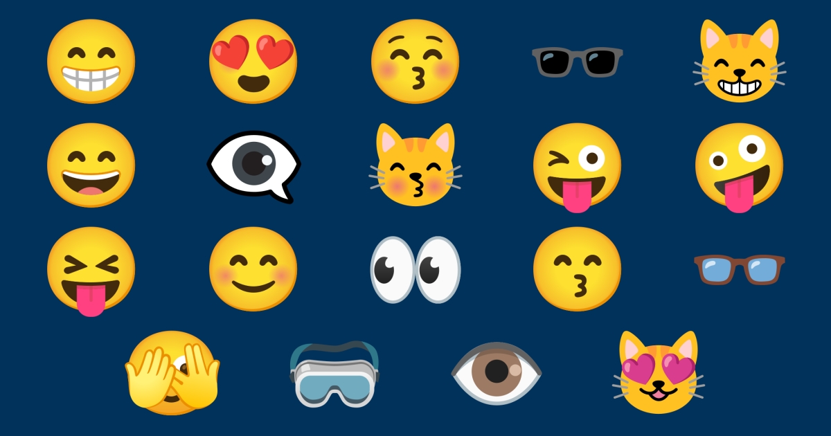 😄 Eye Emojis 😁 😊 😍 😚 😙 😜