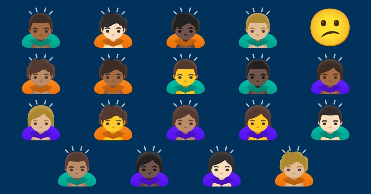 😕 Sorry Emojis 🙇 🙇‍♂️ 🙇‍♀️ 🙇🏻 🙇🏼 🙇🏽