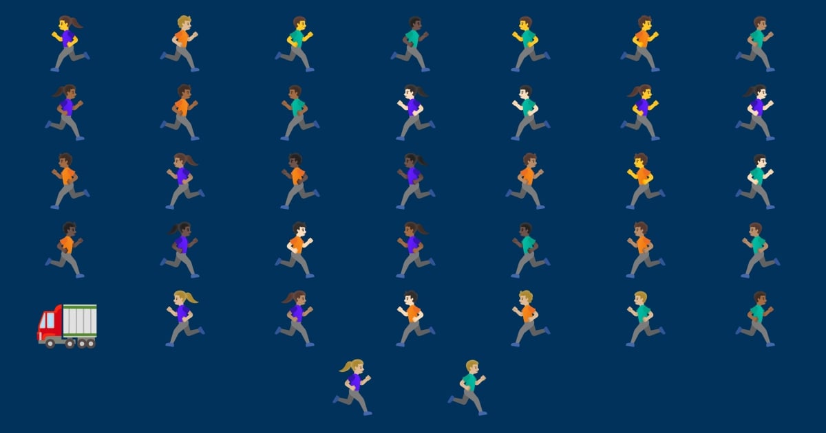 🏃 Move Emojis 🏃‍♂️ 🏃‍♀️ 🏃‍ ️ 🏃‍♀️‍ ️ 🏃‍♂️‍ ️ 🚛