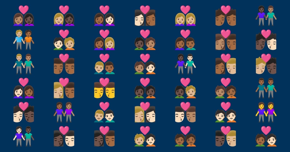🧑‍🤝‍🧑 Couple Emojis 👭 👫 👬 💏 👩‍ ️‍💋‍👨 👨‍ ️‍💋‍👨