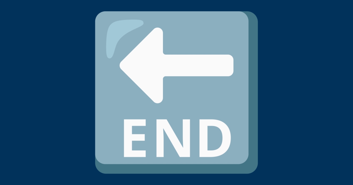 🔚 Ende-Zeichen Emojis