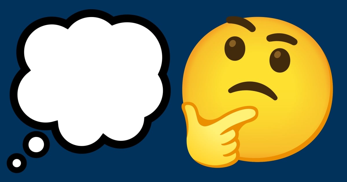 🤔 Nachdenken Emojis 💭