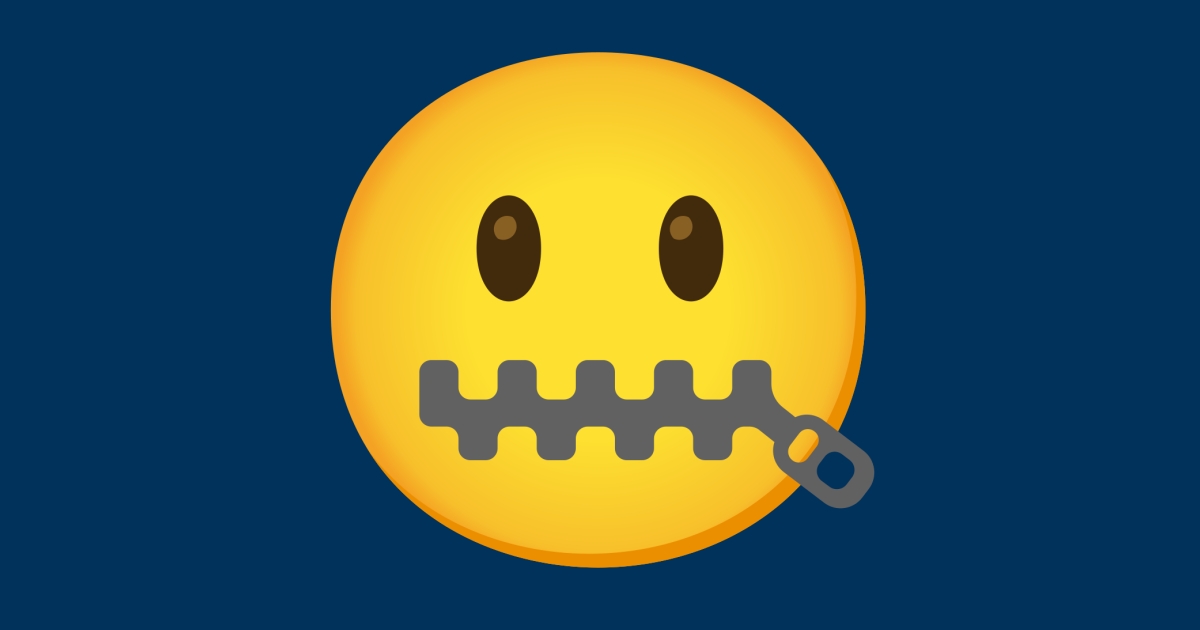 🤐 schweigen Emojis