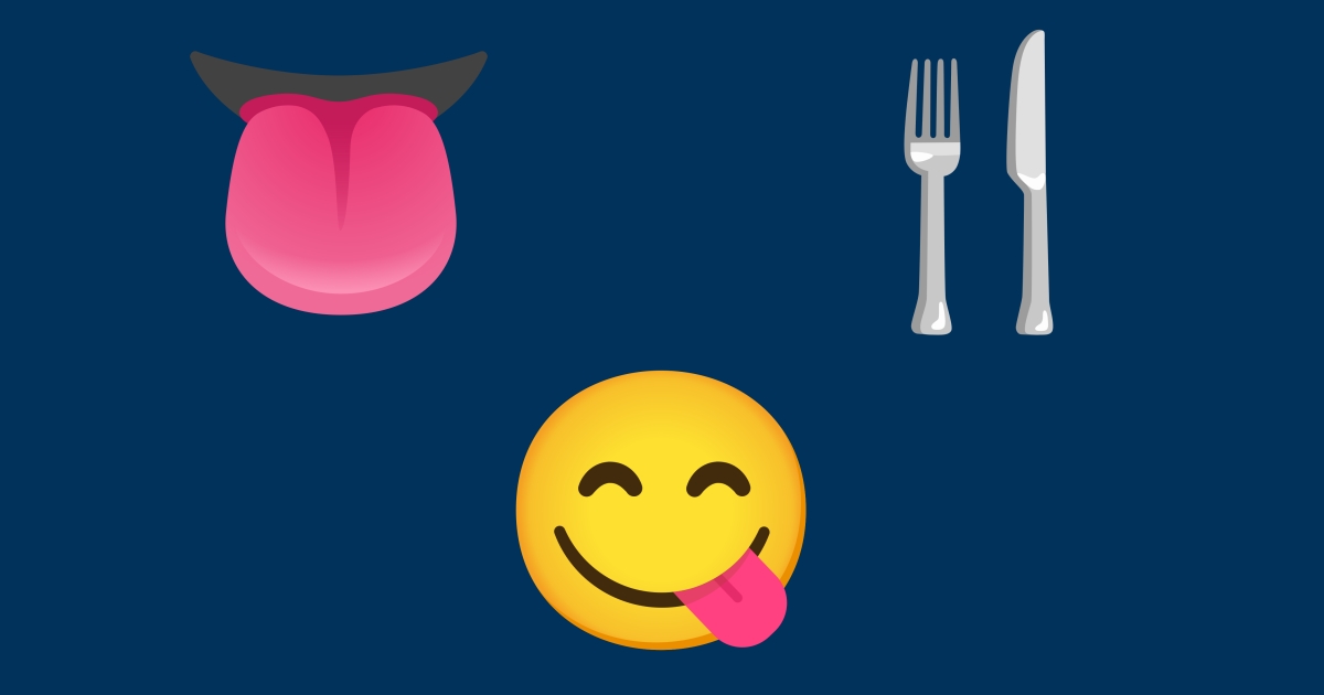 😋 lecker Emojis 👅 🍴