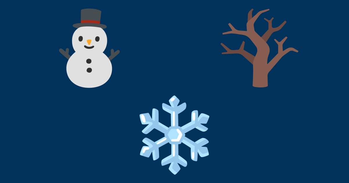 Winter Emojis ️ ⛄