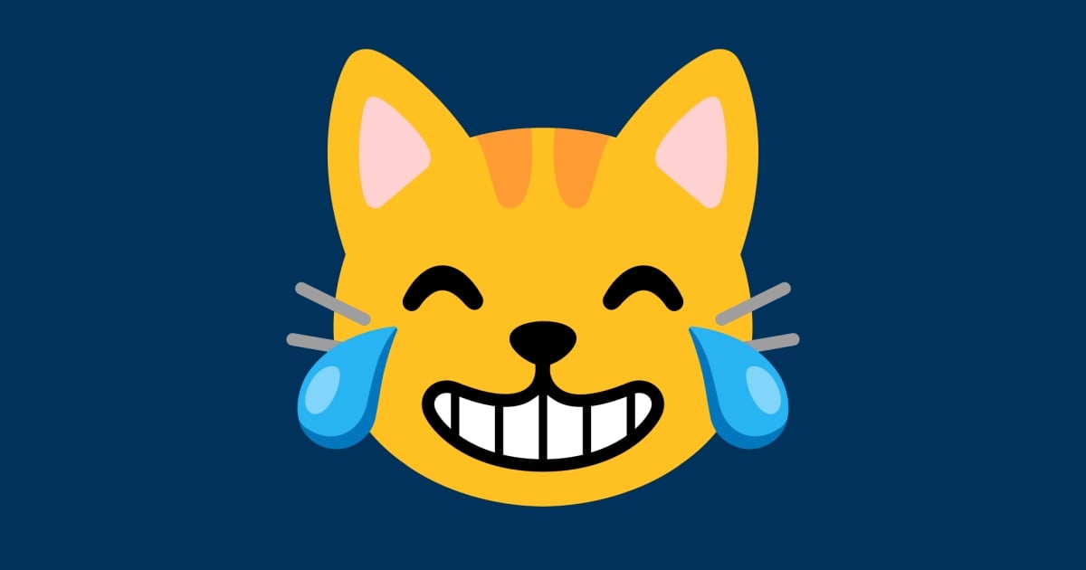 😹 Chat Qui Rit Aux Larmes Emojis